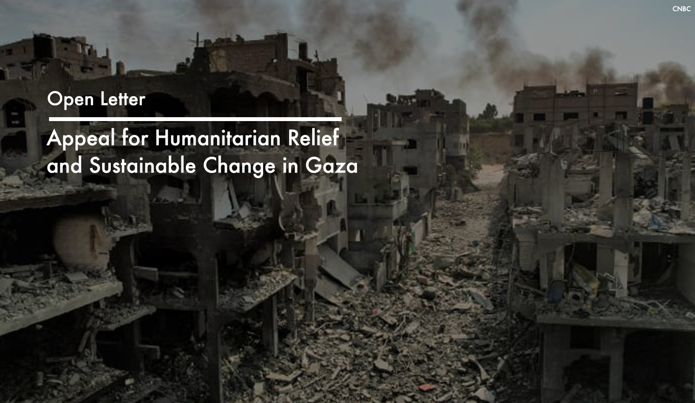 Open Letter: Appeal for Humanitarian Relief and Sustainable Change in ...